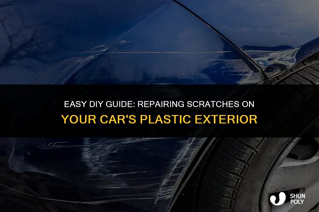 Easy Diy Guide: Repairing Scratches On Your Car's Plastic Exterior ...