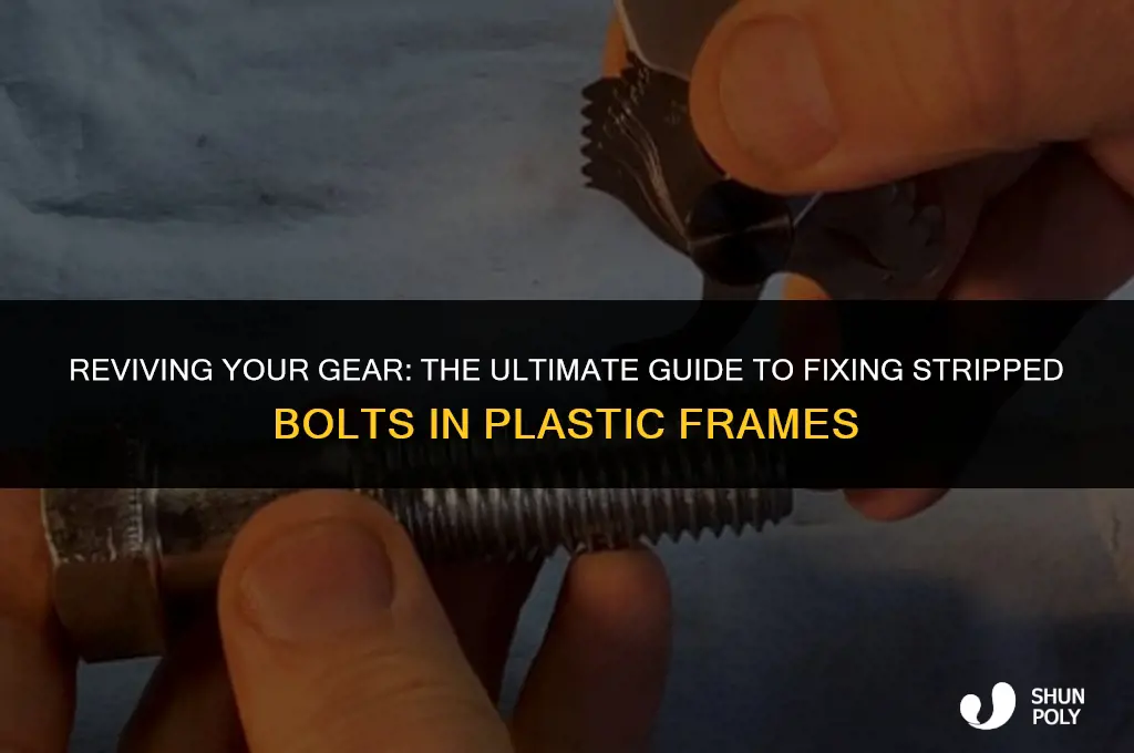 Reviving Your Gear: The Ultimate Guide To Fixing Stripped Bolts In ...
