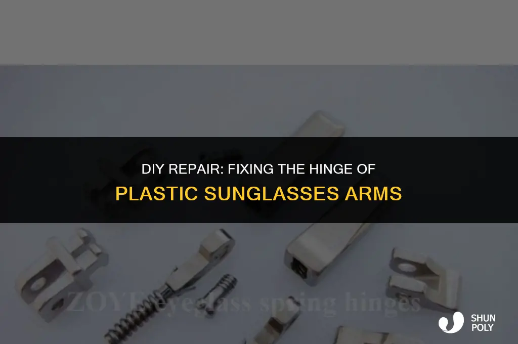 Diy Repair: Fixing The Hinge Of Plastic Sunglasses Arms | ShunPoly