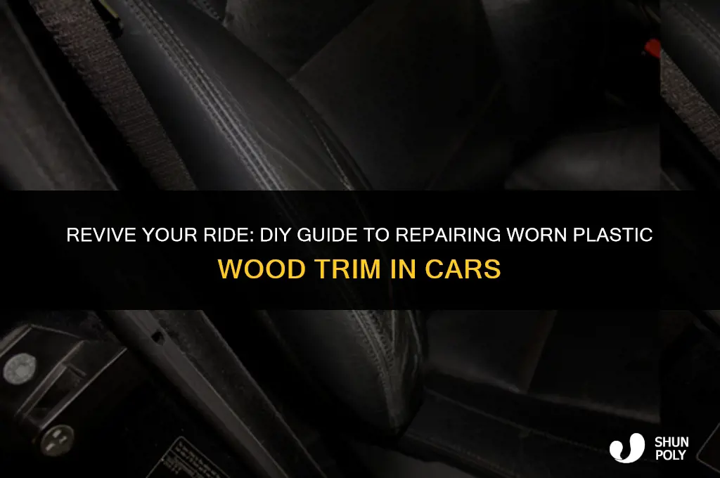 Revive Your Ride: Diy Guide To Repairing Worn Plastic Wood Trim In Cars ...