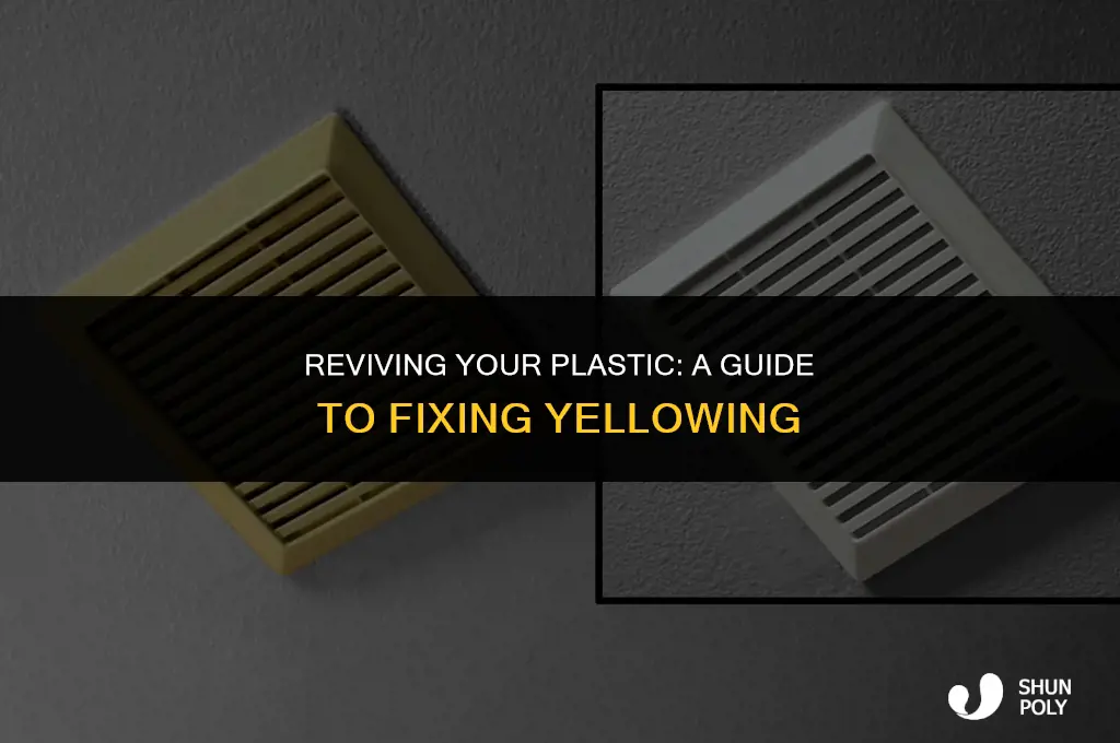 Reviving Your Plastic: A Guide To Fixing Yellowing | ShunPoly