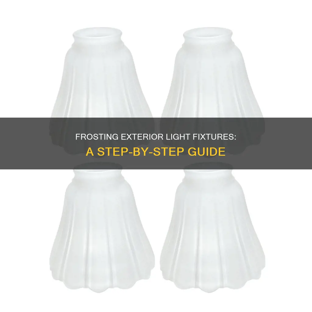 Frosting Exterior Light Fixtures: A Step-By-Step Guide | ShunPoly