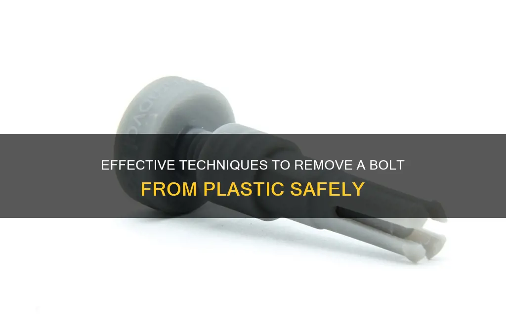 Effective Techniques To Remove A Bolt From Plastic Safely | ShunPoly