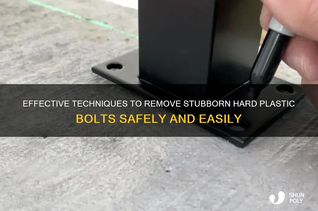 Effective Techniques To Remove Stubborn Hard Plastic Bolts Safely And ...