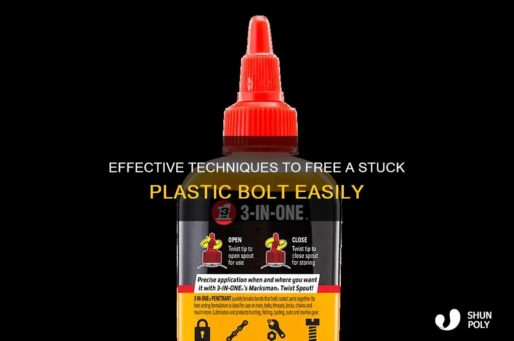 Effective Techniques To Free A Stuck Plastic Bolt Easily | ShunPoly