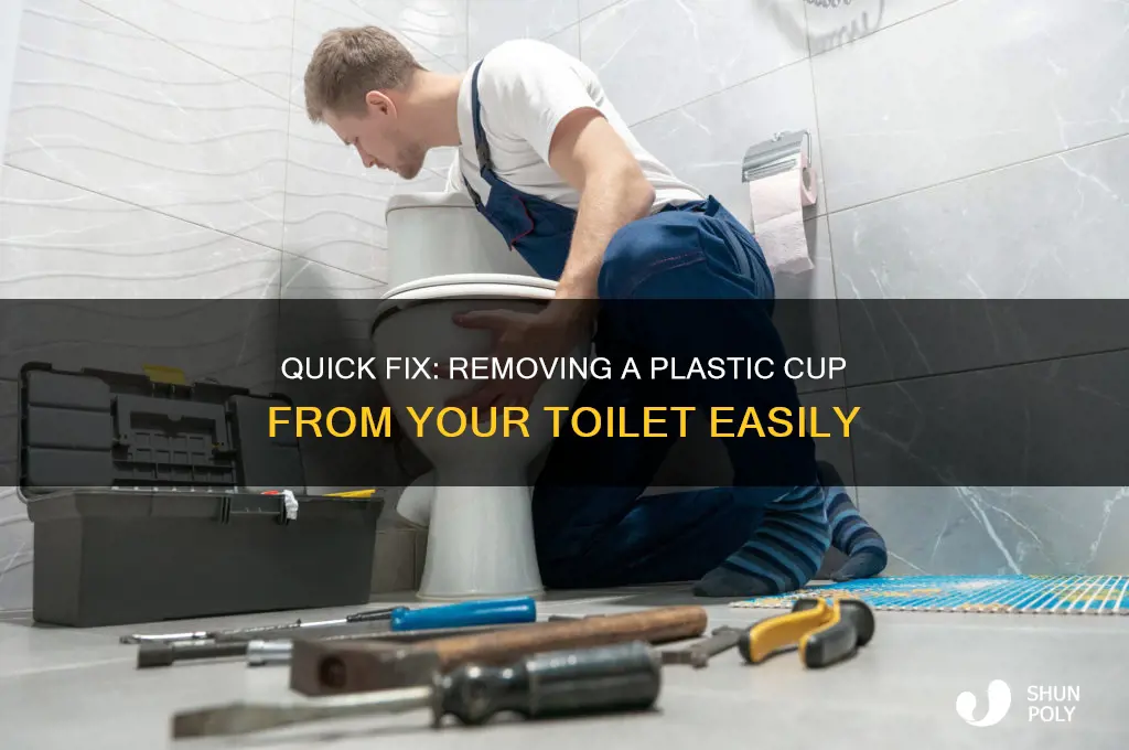 Quick Fix: Removing A Plastic Cup From Your Toilet Easily | ShunPoly