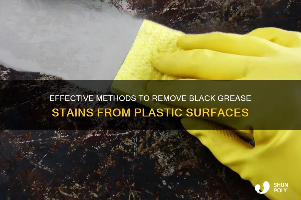 Effective Methods To Remove Black Grease Stains From Plastic Surfaces ...