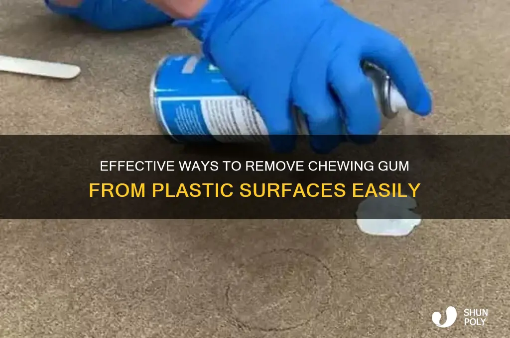 Effective Ways To Remove Chewing Gum From Plastic Surfaces Easily ...