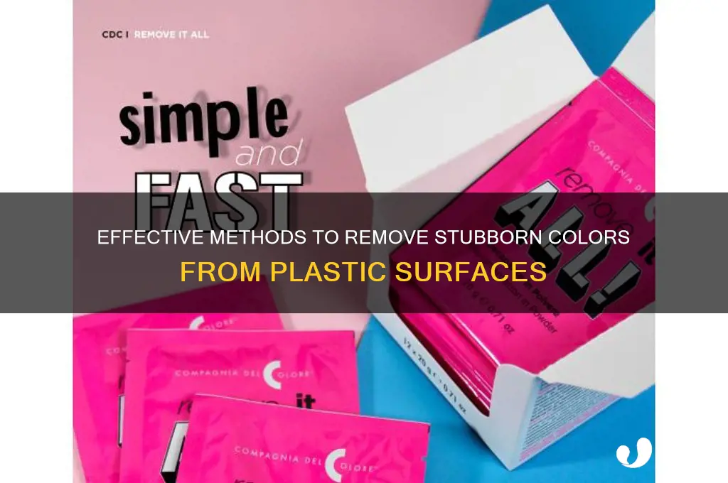 Effective Methods To Remove Stubborn Colors From Plastic Surfaces ...