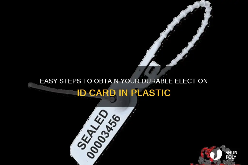 Easy Steps To Obtain Your Durable Election Id Card In Plastic | ShunPoly