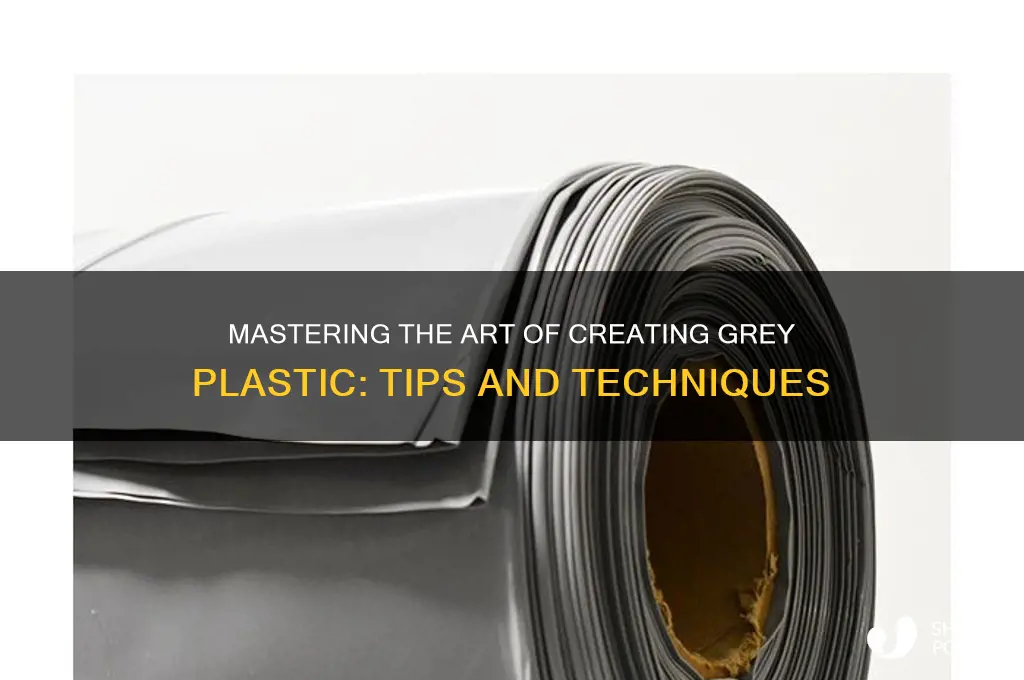 Mastering The Art Of Creating Grey Plastic: Tips And Techniques | ShunPoly