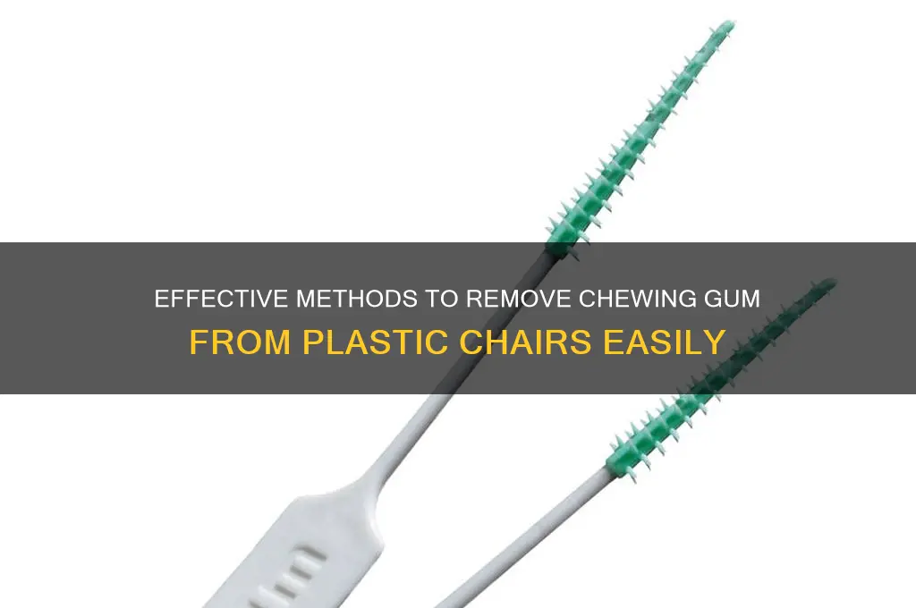 Effective Methods To Remove Chewing Gum From Plastic Chairs Easily ...