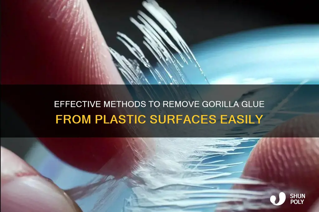 How To Take Glue Off Plastic