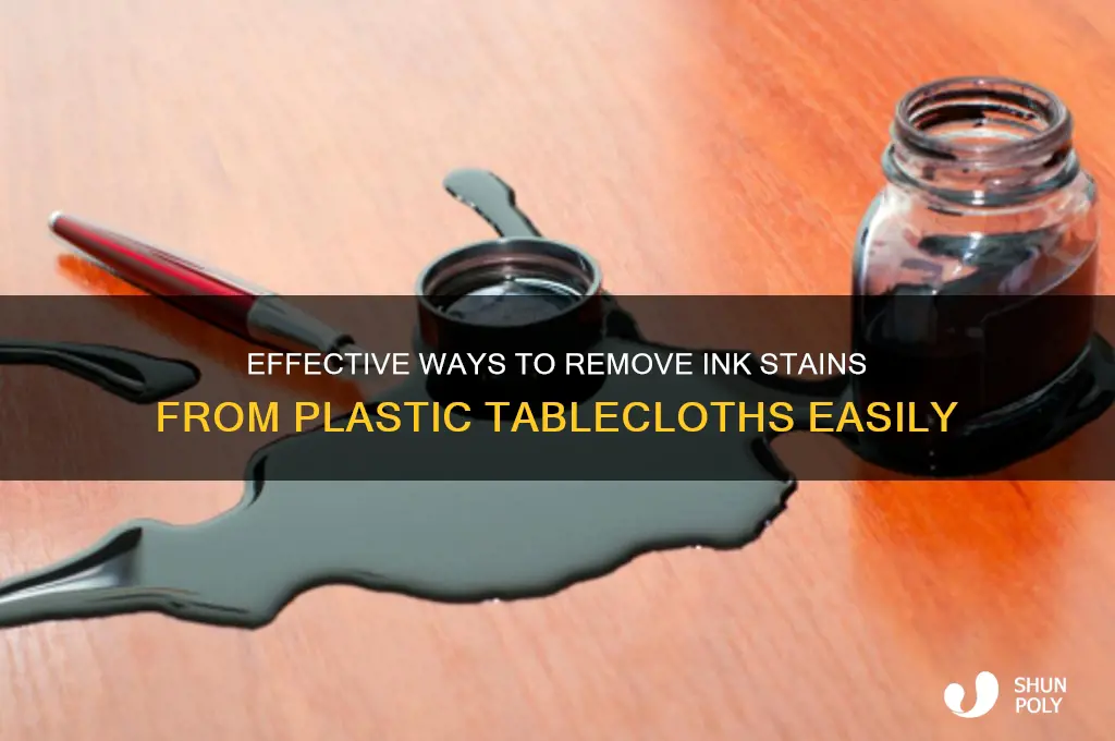 Effective Ways To Remove Ink Stains From Plastic Tablecloths Easily ...