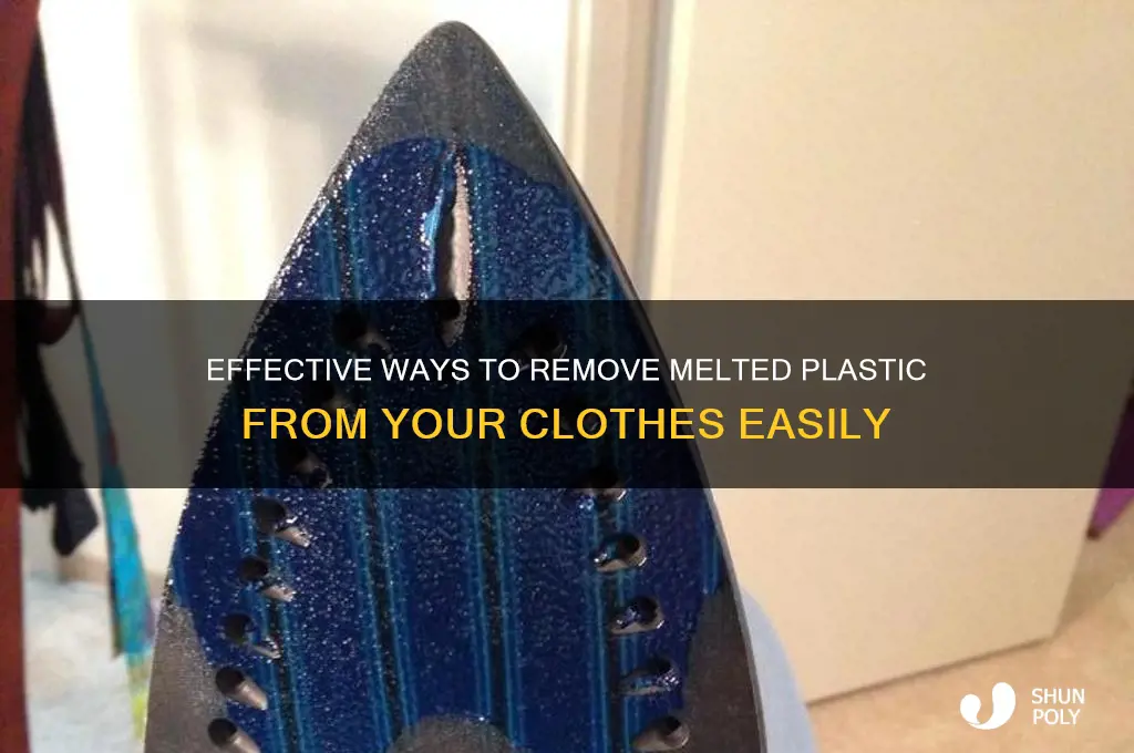 Effective Ways To Remove Melted Plastic From Your Clothes Easily | ShunPoly