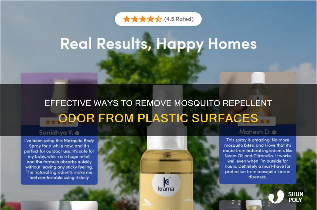Effective Ways To Remove Mosquito Repellent Odor From Plastic Surfaces ...