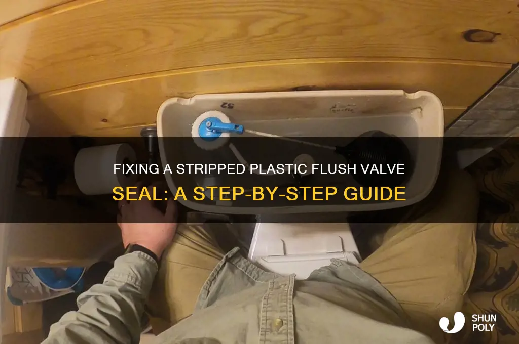Fixing A Stripped Plastic Flush Valve Seal: A Step-By-Step Guide | ShunPoly