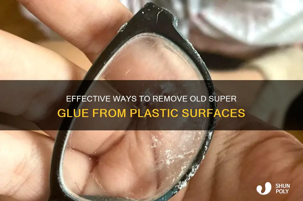 How To Remove Glue Off Plastic