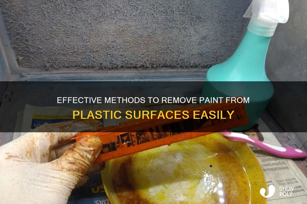 Effective Methods To Remove Paint From Plastic Surfaces Easily | ShunPoly