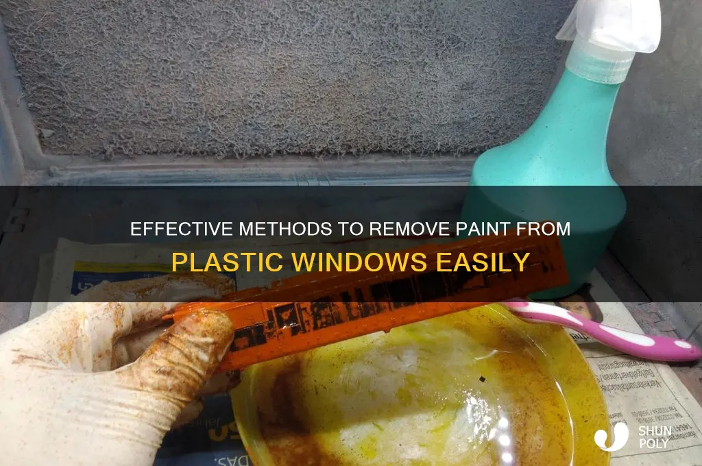 How To Get Paint Off Windows