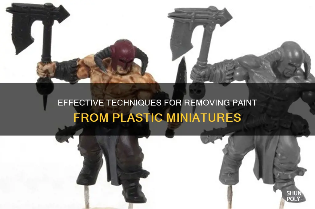 Effective Techniques For Removing Paint From Plastic Miniatures | ShunPoly