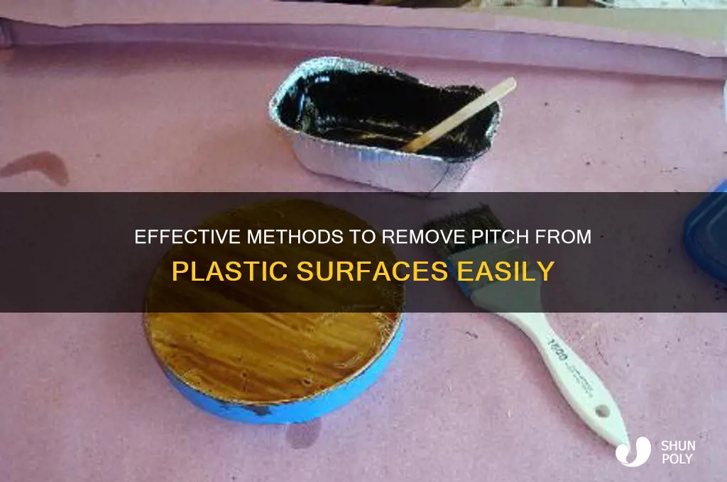 Effective Methods To Remove Pitch From Plastic Surfaces Easily | ShunPoly