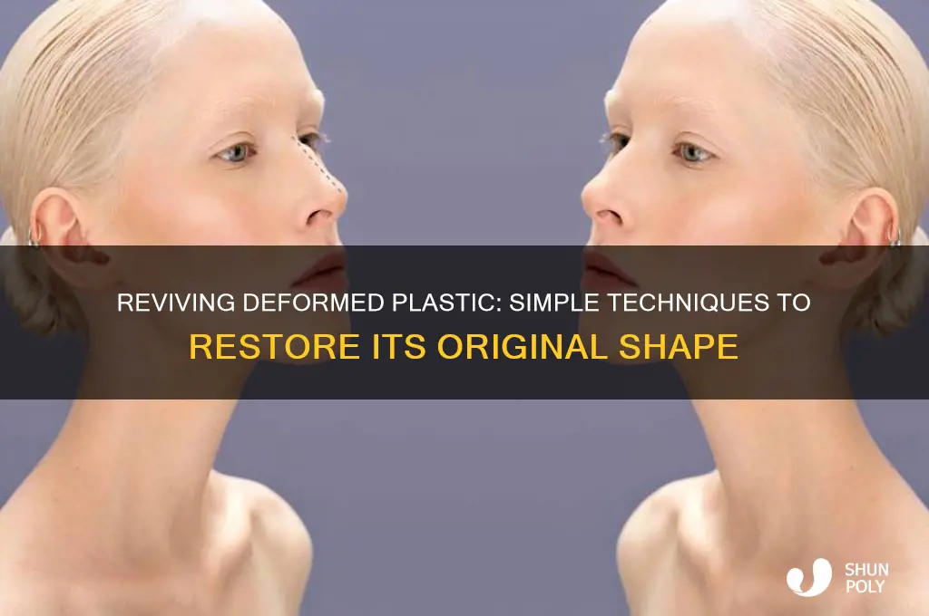 Reviving Deformed Plastic: Simple Techniques To Restore Its Original ...