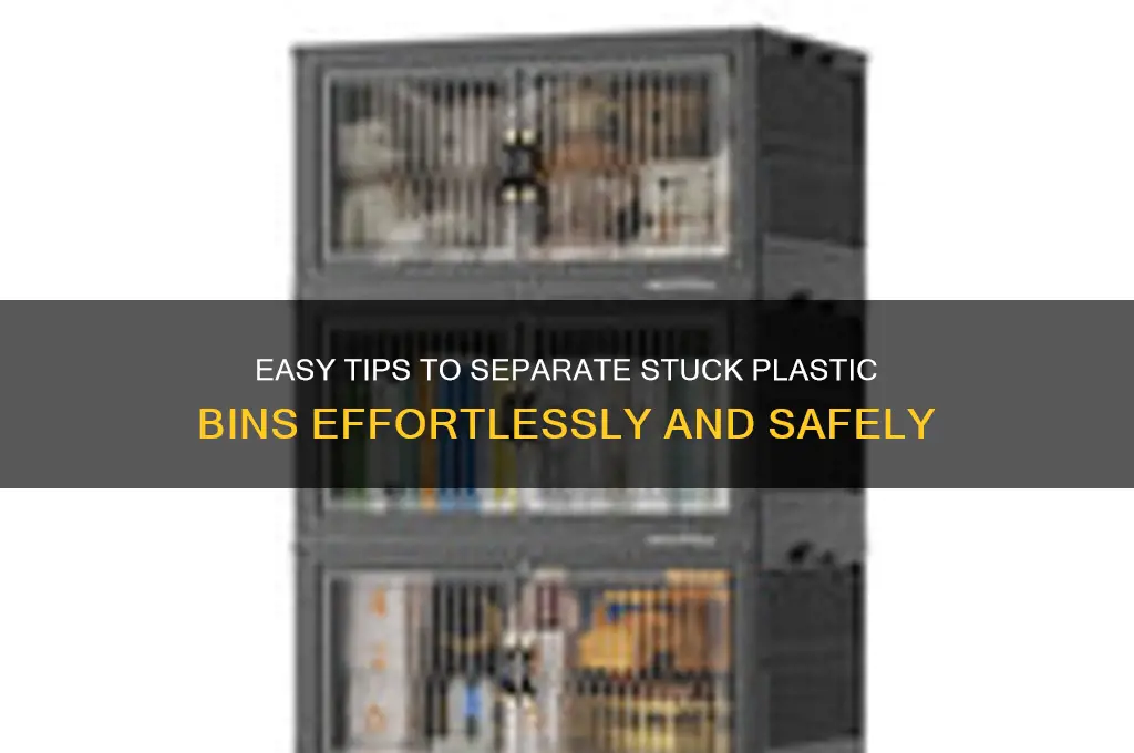 Easy Tips To Separate Stuck Plastic Bins Effortlessly And Safely | ShunPoly