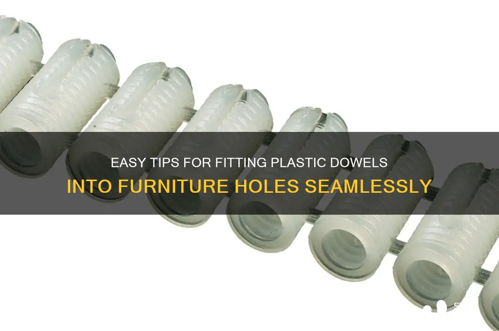 Easy Tips For Fitting Plastic Dowels Into Furniture Holes Seamlessly ...