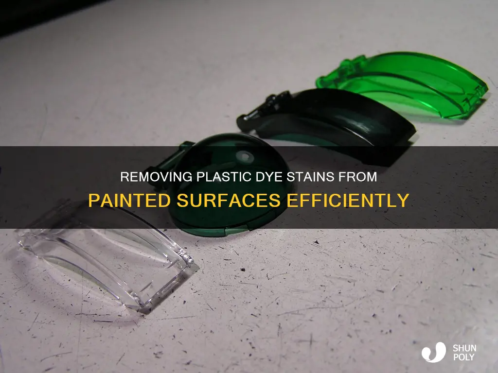 Removing Plastic Dye Stains From Painted Surfaces Efficiently | ShunPoly