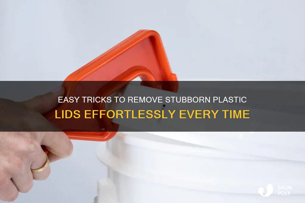 Easy Tricks To Remove Stubborn Plastic Lids Effortlessly Every Time ...