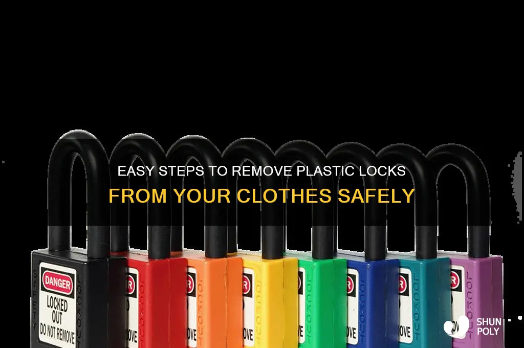 Easy Steps To Remove Plastic Locks From Your Clothes Safely | ShunPoly