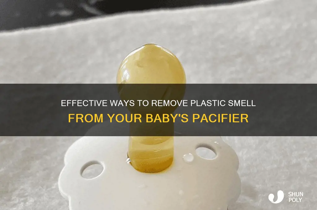 Effective Ways To Remove Plastic Smell From Your Baby's Pacifier | ShunPoly
