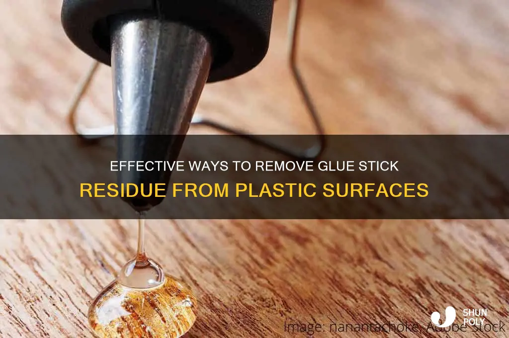 What Gets Glue Off Plastic