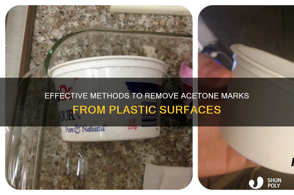 Effective Methods To Remove Acetone Marks From Plastic Surfaces | ShunPoly