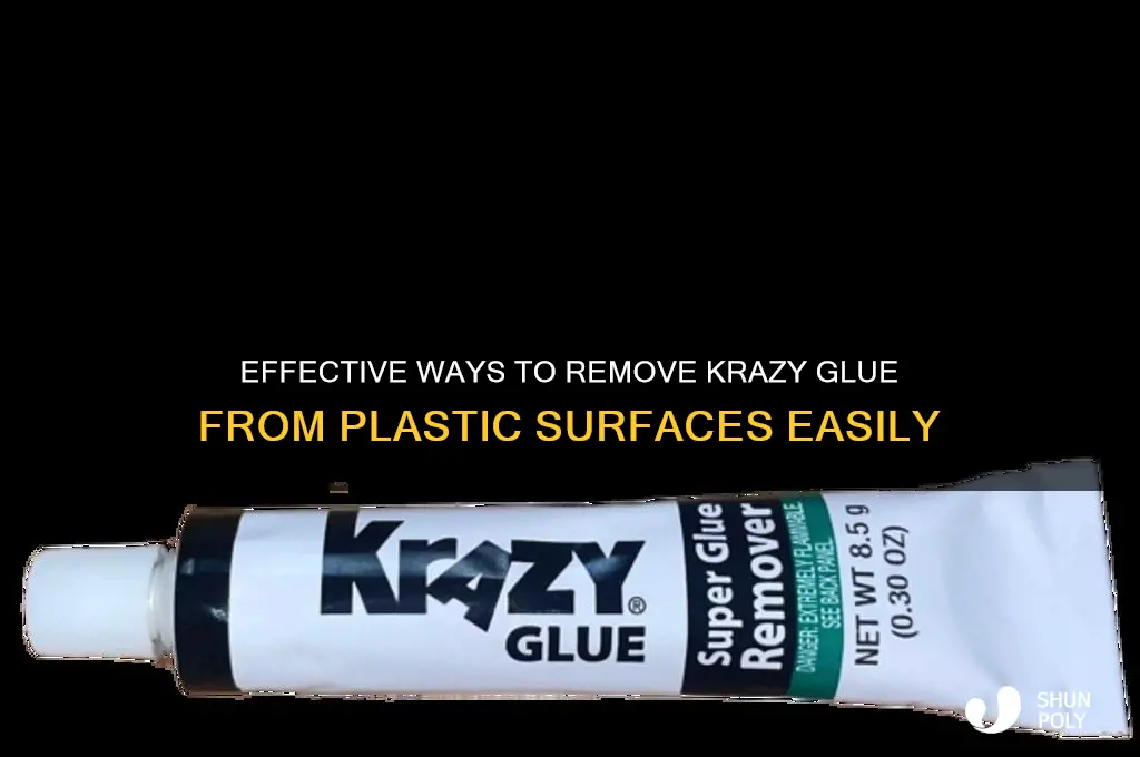 Effective Ways To Remove Krazy Glue From Plastic Surfaces Easily | ShunPoly
