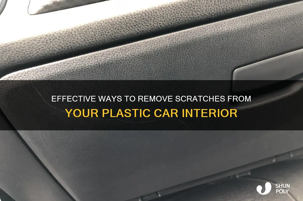 Effective Ways To Remove Scratches From Your Plastic Car Interior ...