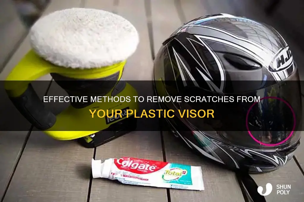 Effective Methods To Remove Scratches From Your Plastic Visor | ShunPoly