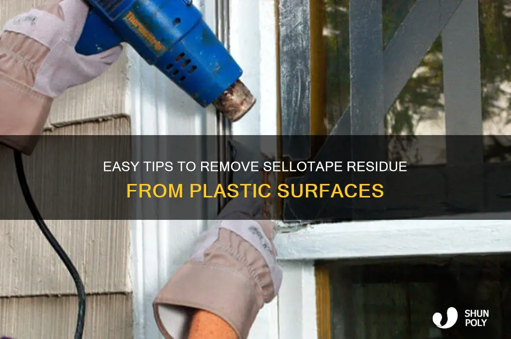 Easy Tips To Remove Sellotape Residue From Plastic Surfaces | ShunPoly
