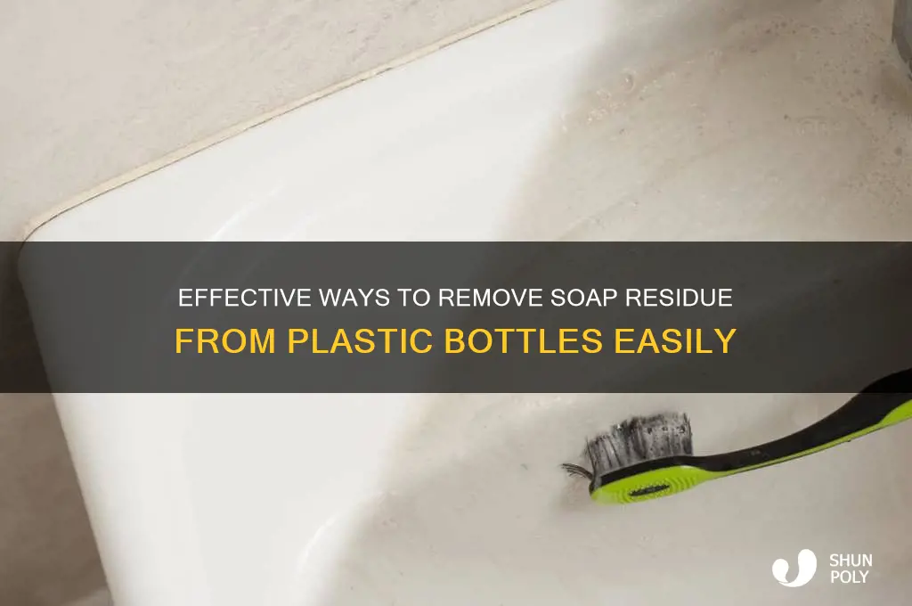 Effective Ways To Remove Soap Residue From Plastic Bottles Easily ...