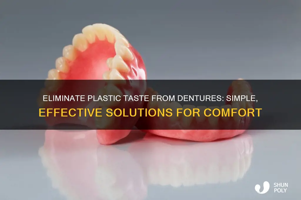 Eliminate Plastic Taste From Dentures: Simple, Effective Solutions For ...