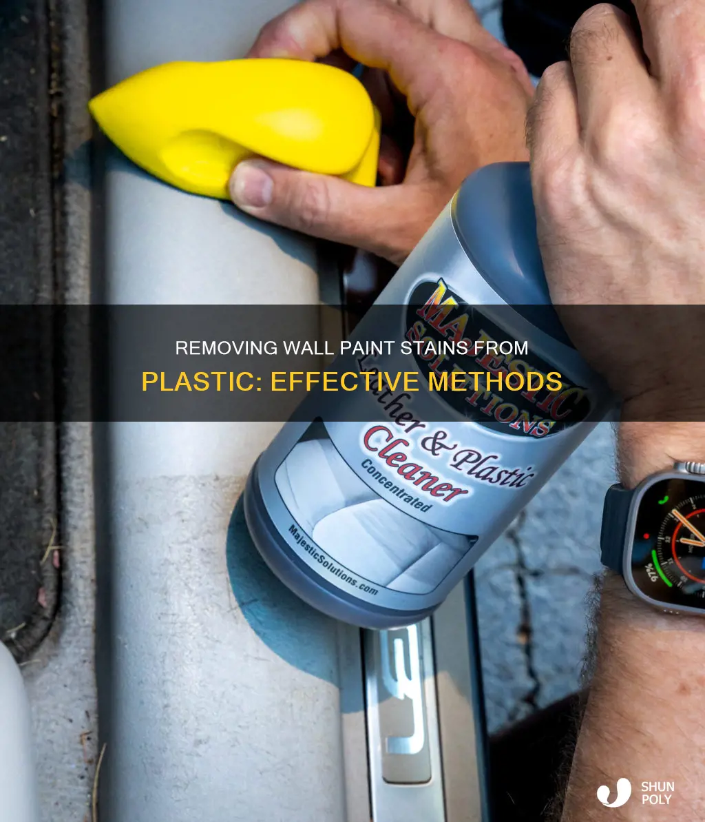 Removing Wall Paint Stains From Plastic: Effective Methods | ShunPoly