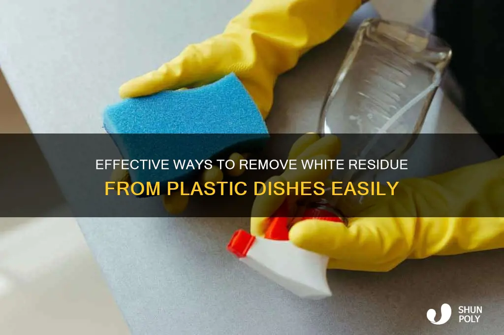 Effective Ways To Remove White Residue From Plastic Dishes Easily ...