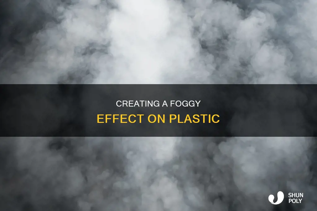 Creating A Foggy Effect On Plastic | ShunPoly