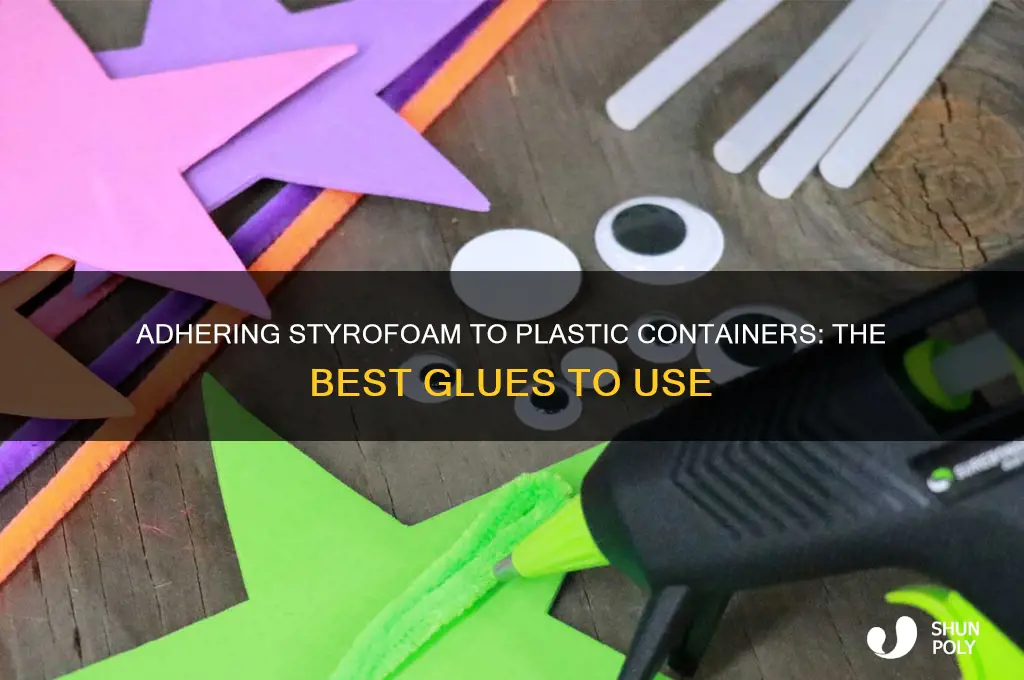 Adhering Styrofoam To Plastic Containers: The Best Glues To Use | ShunPoly