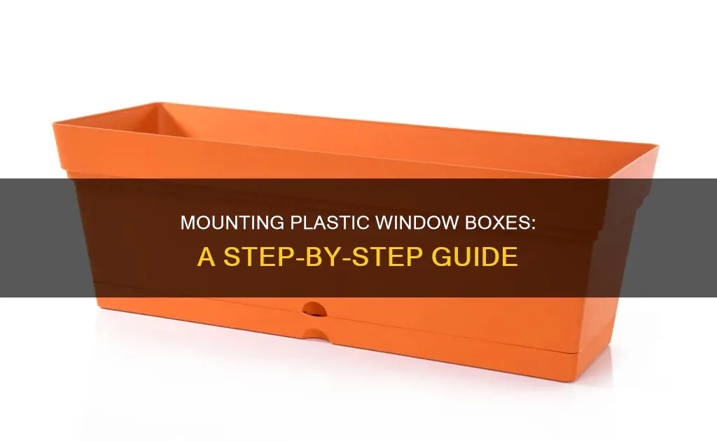 Mounting Plastic Window Boxes: A Step-By-Step Guide | ShunPoly