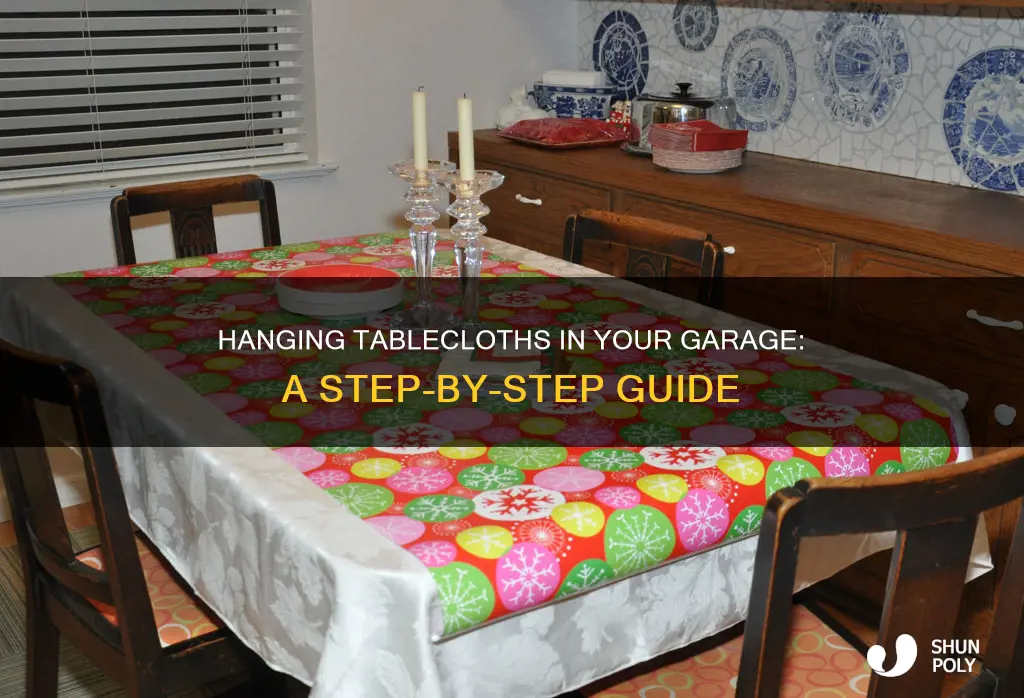 Hanging Tablecloths In Your Garage: A Step-By-Step Guide | ShunPoly