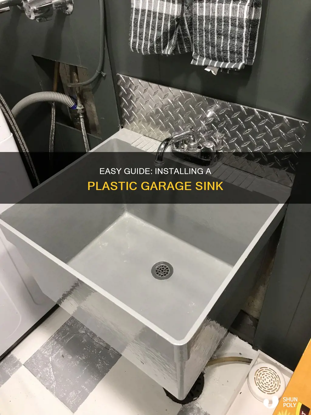 Easy Guide: Installing A Plastic Garage Sink | ShunPoly