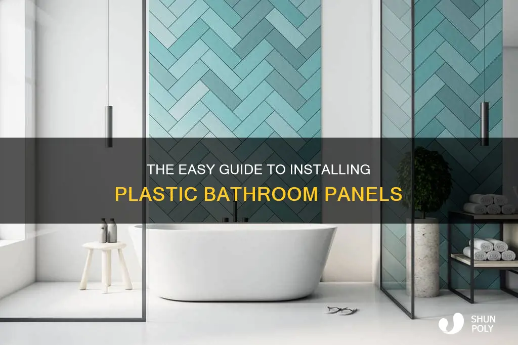 The Easy Guide To Installing Plastic Bathroom Panels | ShunPoly