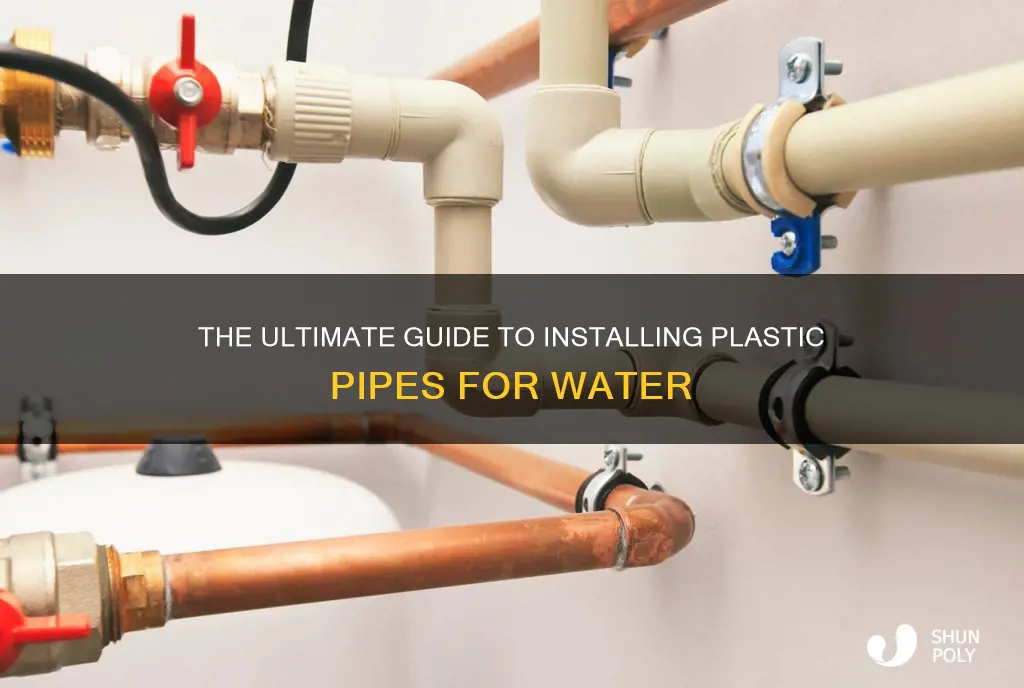 The Ultimate Guide To Installing Plastic Pipes For Water | ShunPoly